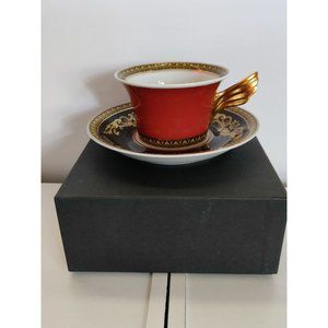 Versace | Dining | 2 Sets Of Authentic Versace Medusa Blue Dinnerware ...